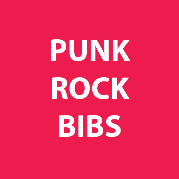 Punk Rock Baby Bibs – KidVicious.co.uk