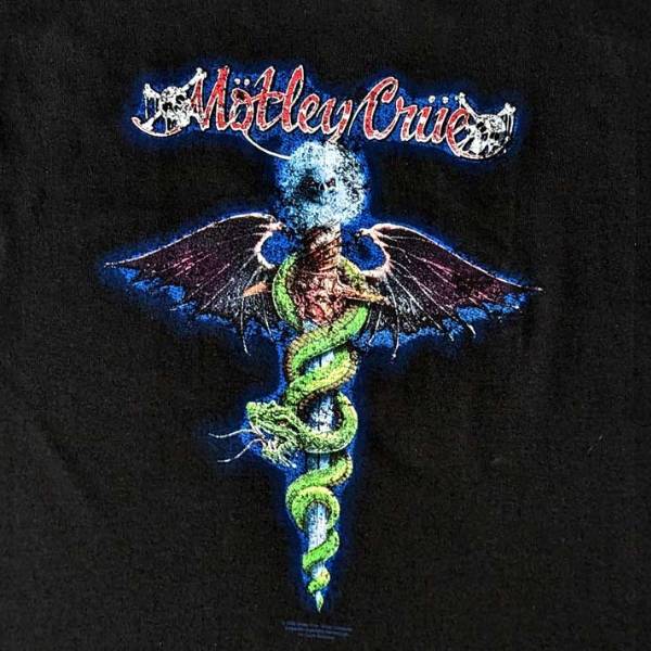 Motley Crue Kids T-Shirt - Motley Crue Blue Dragon – KidVicious.co.uk