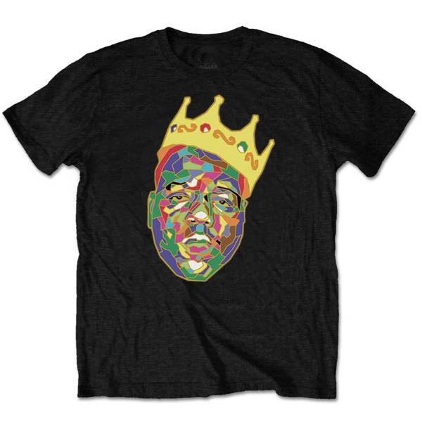 Notorious B.I.G. Kids Black T-Shirt - Biggie Smalls Crown – KidVicious ...