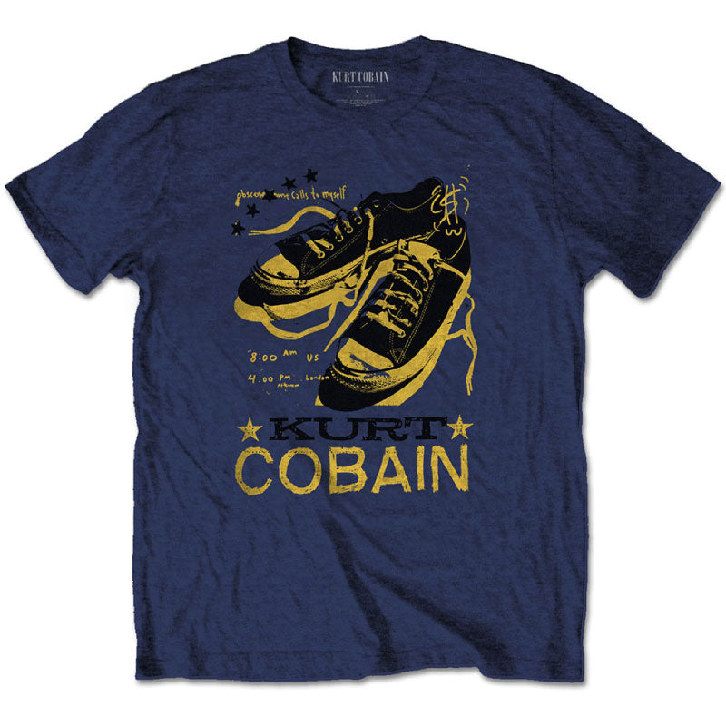 Kurt Cobain Nirvana Kids T-Shirt - Sneakers – KidVicious.co.uk